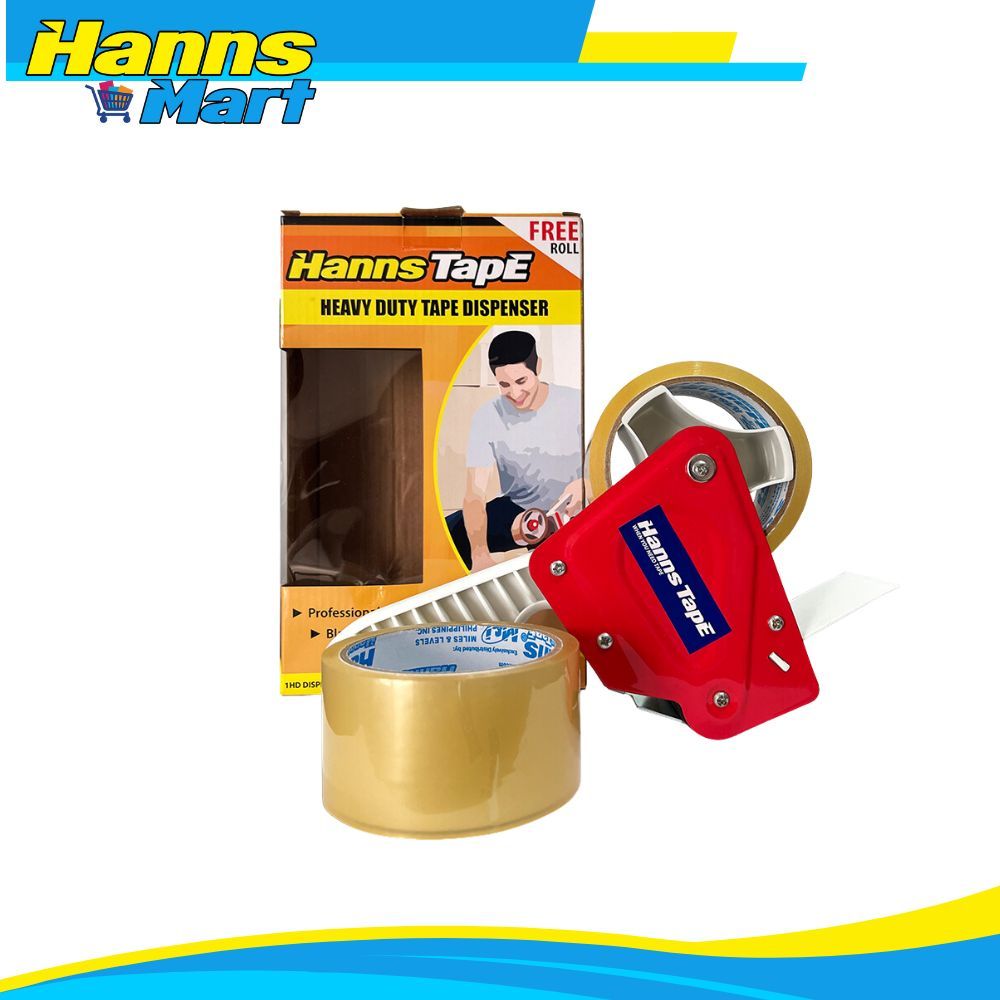 Hanns Tape Heavy Duty Hand Held Tape Dispenser | Shopee Philippines