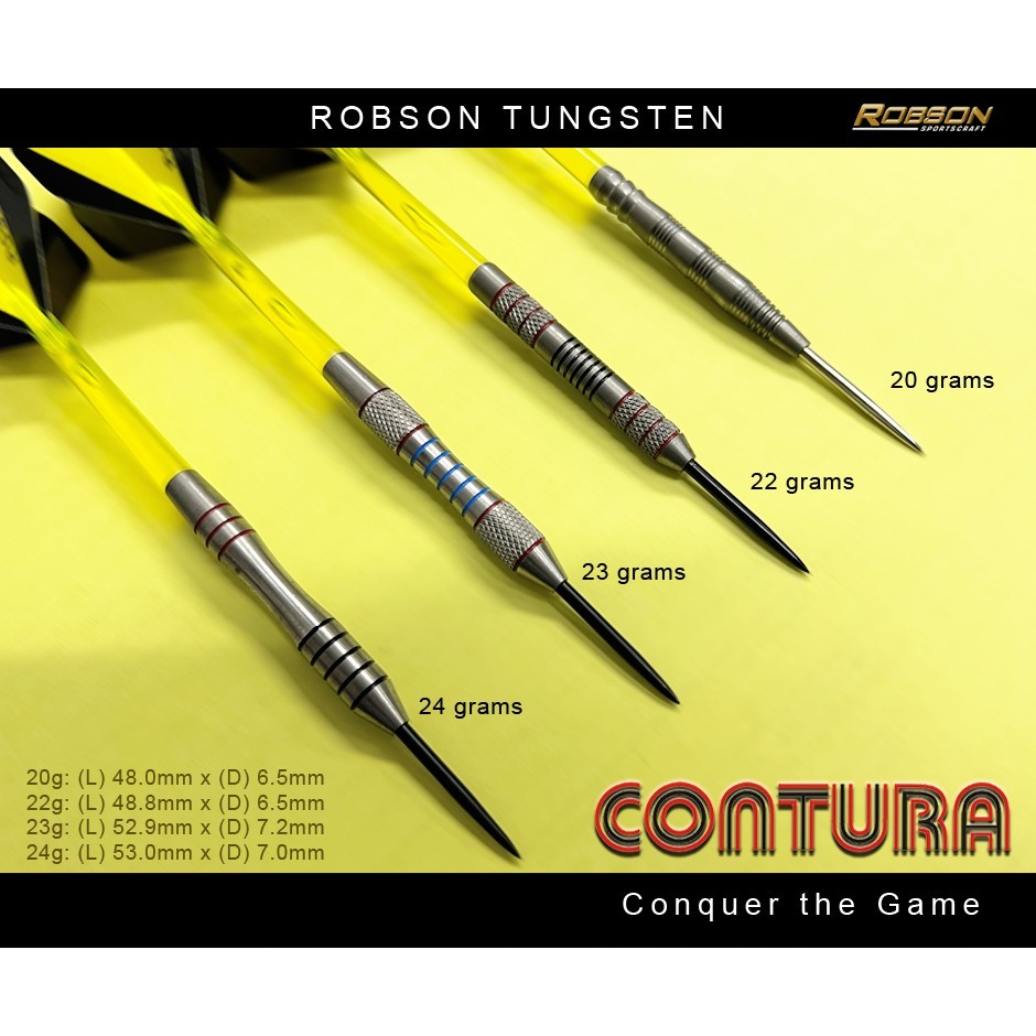 Tungsten Dart Pins with Case Contura 20g / 22g / 23g / 24g | Shopee ...