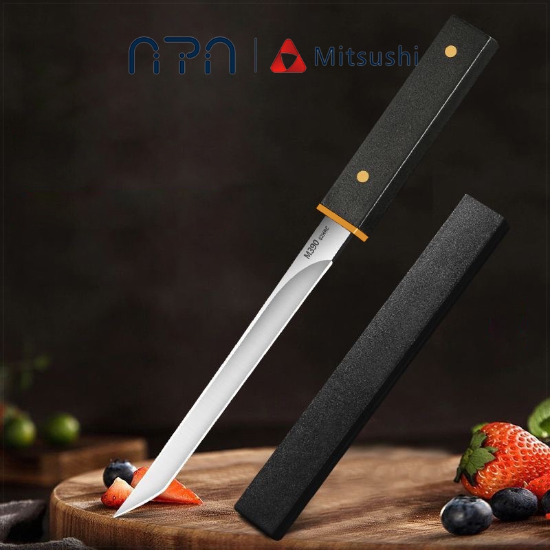 Nipiin Japanese Knife Stainless Steel Chef's Knife Handheld Grill Knife ...