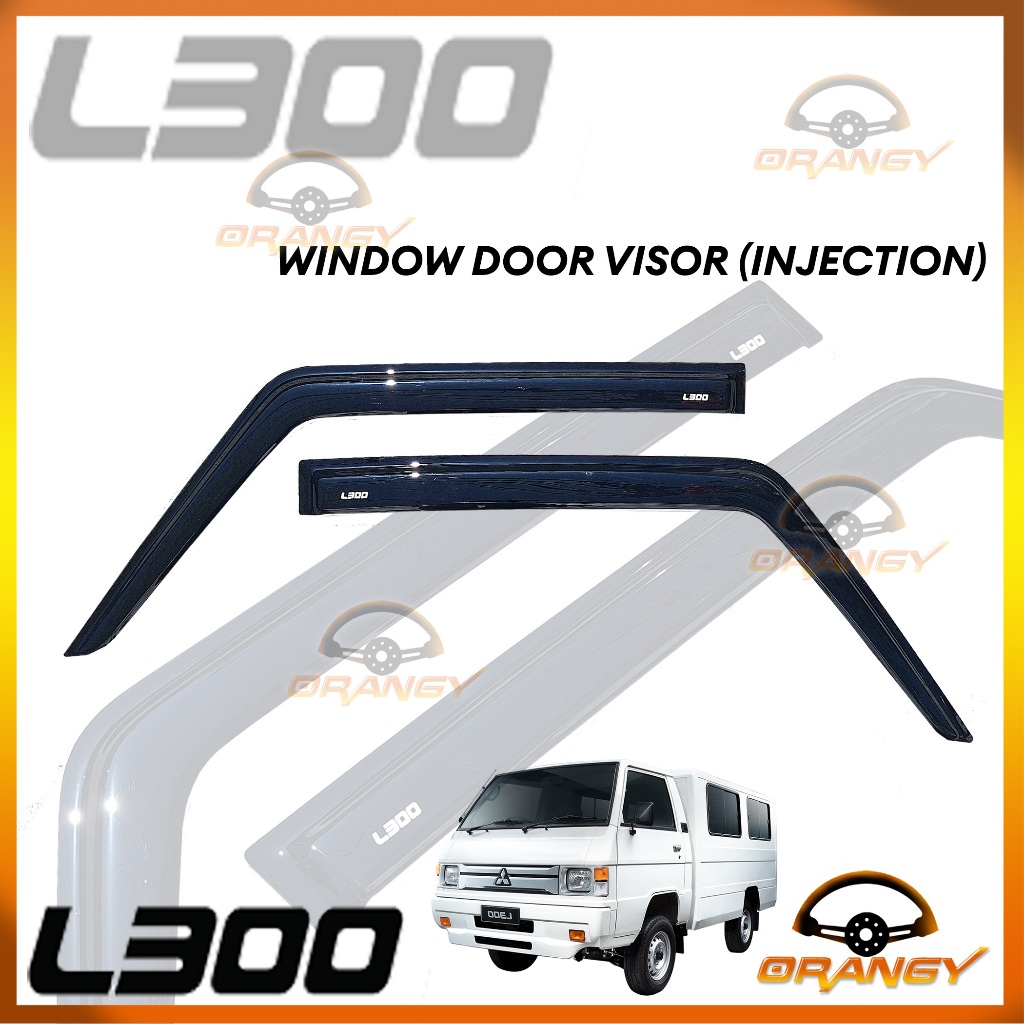 Mitsubishi L300 1998 to 2025 INJECTION / MUGEN Window Door Rain Visor ...