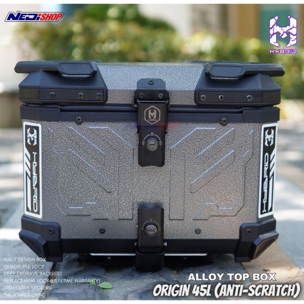 ANTI-SCRATCH Hybriid Alloy Top Box | Shopee Philippines