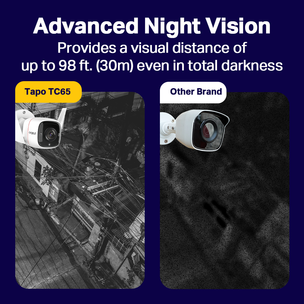 TP-Link Tapo TC65 Home Outdoor Security Wi-Fi Camera | Shopee Philippines