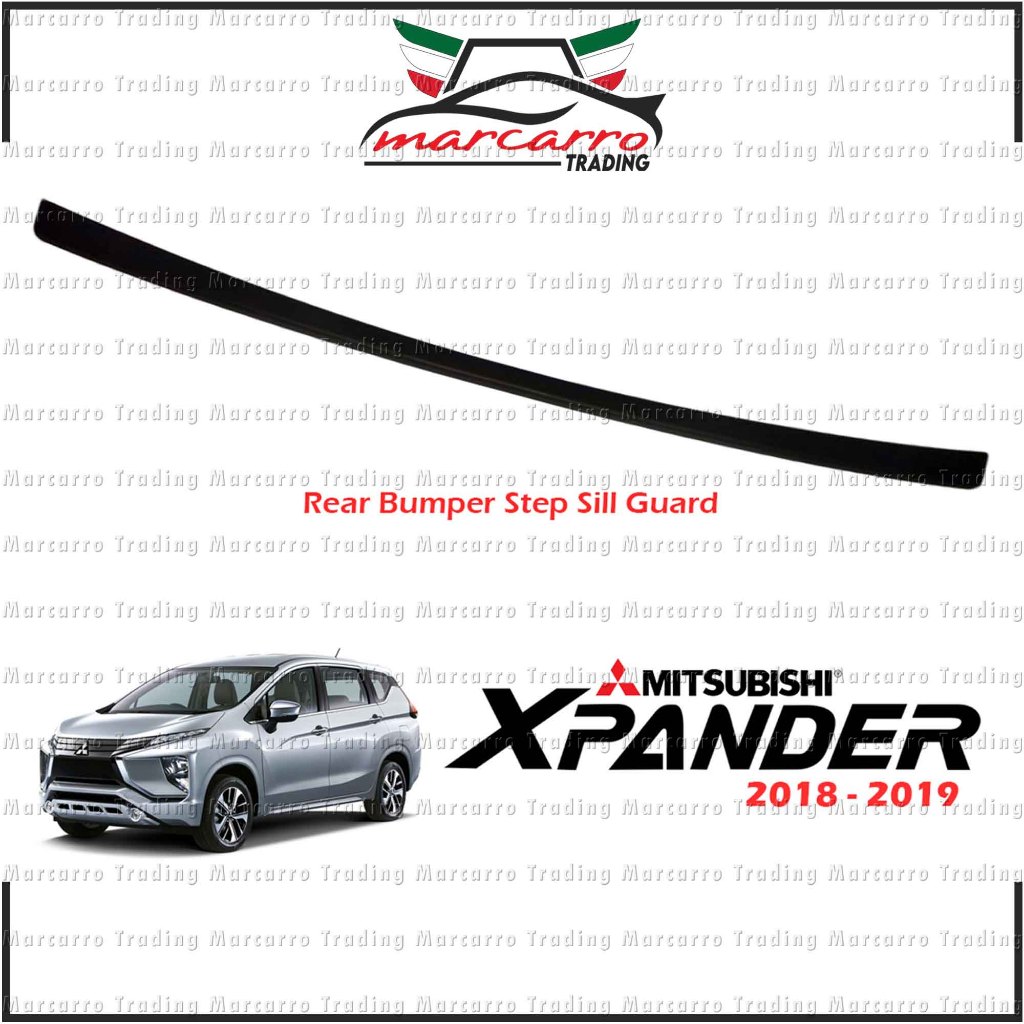 Mitsubishi Xpander 2018-2019 OEM Rear Bumper Step Sill Guard | Shopee ...