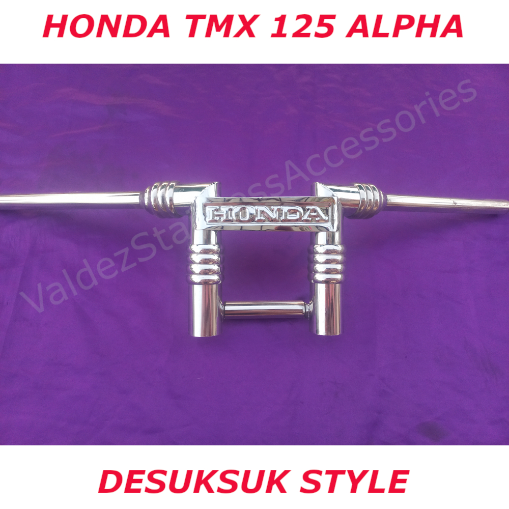 TMX 125 Handle Bar Desuksuk , Manibela Stainless | Shopee Philippines