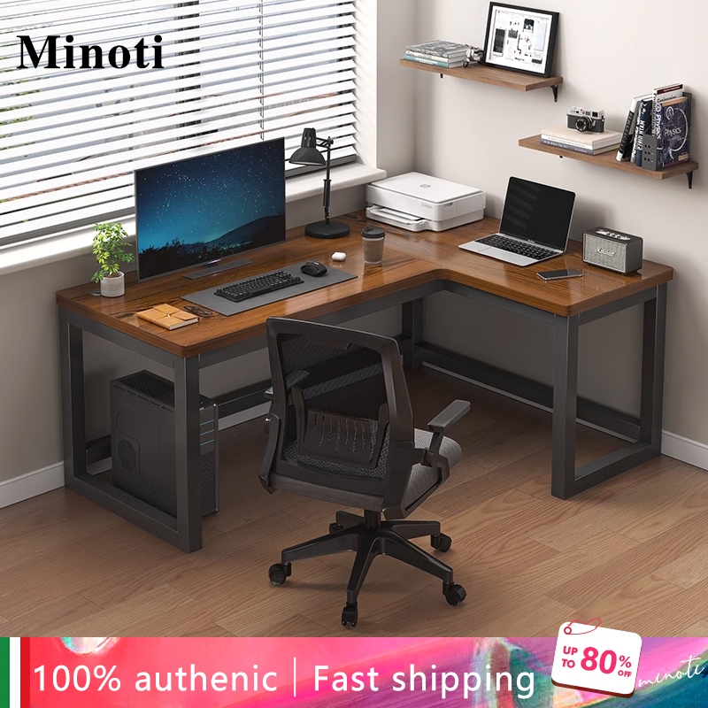 Corner Desk Office Table L Shape Left and Right Computer desk Study ...