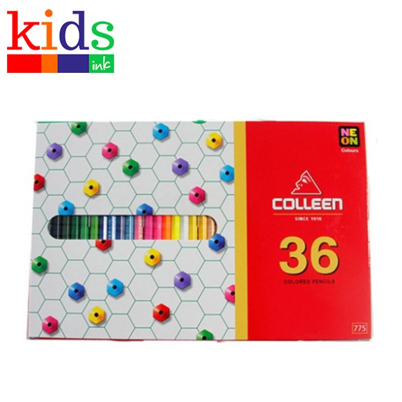 Colleen Colored Pencil: Colleen Neon Colored Pencil Set 36 Colors Set ...