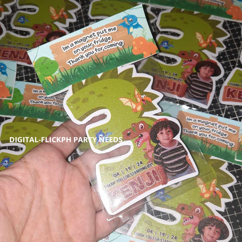 CUTOUTS REF MAGNET SOUVENIR COMPLETE with FREE LAYOUT Christening ...