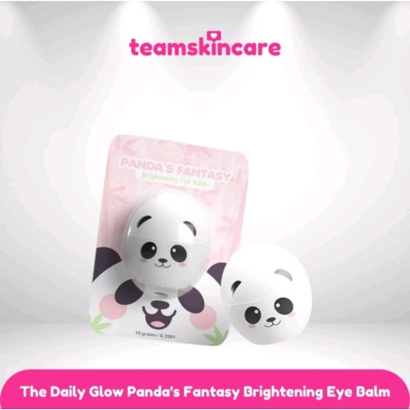 The Daily Glow | Panda Fantasy Brightening Eye Balm Bakuchiol | Shopee ...