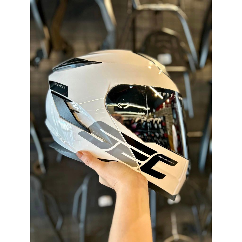 SEC REVOLT-BRAND 2023 MODULAR HELMET | Shopee Philippines