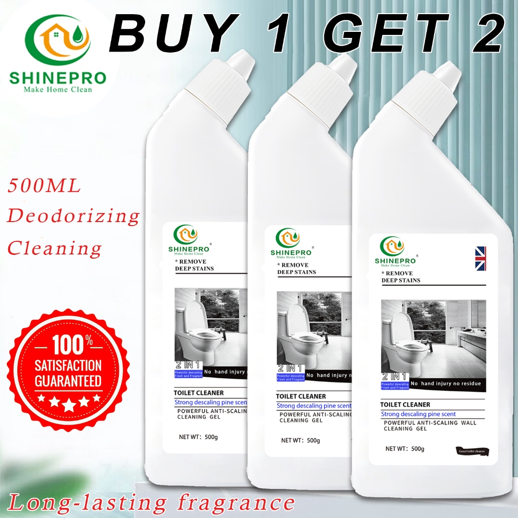 Shinepro Buy 1 Get 2 Toilet Cleaner Powerful Anti-Fouling Wall Cleaning ...