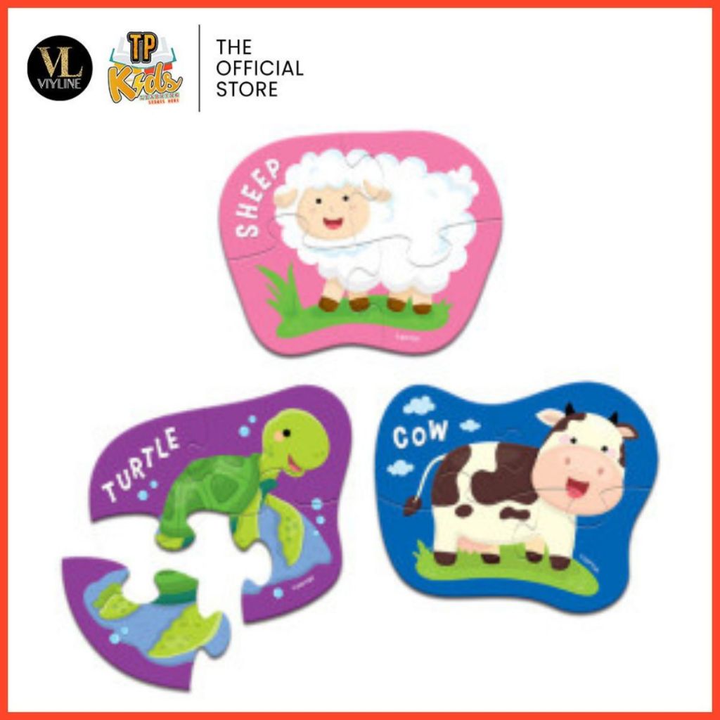 Animals Shaped Self-Correcting Puzzles by JOYTOY | Shopee Philippines