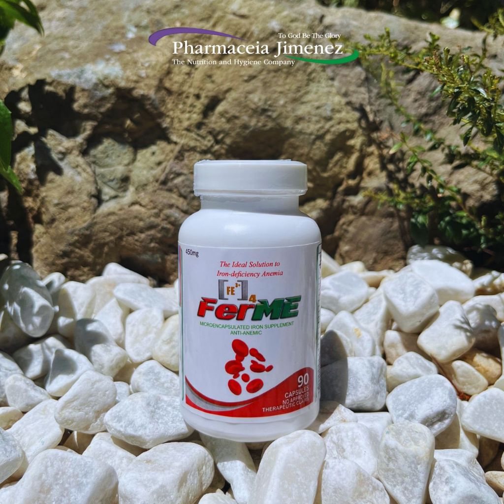 Ferme Microencapsulated Iron Supplement Capsule 450Mg | Shopee Philippines