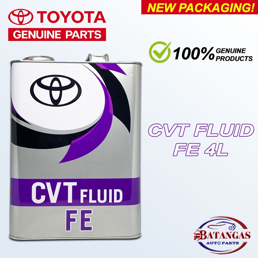 TOYOTA CVT FLUID FE TRANSMISSION FLUID 4Liters Made in Japan | Shopee ...