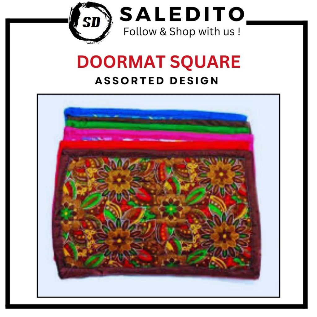 Quality Doormat/Basahan sa Paa Assorted Designs/Gawang Pinoy/Pasalubong ...