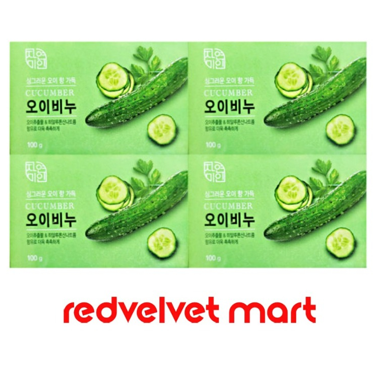 MUKUNGHWA NATURAL BEAUTY CUCUMBER SOAP MOISTURIZING & CALMING 100g ...