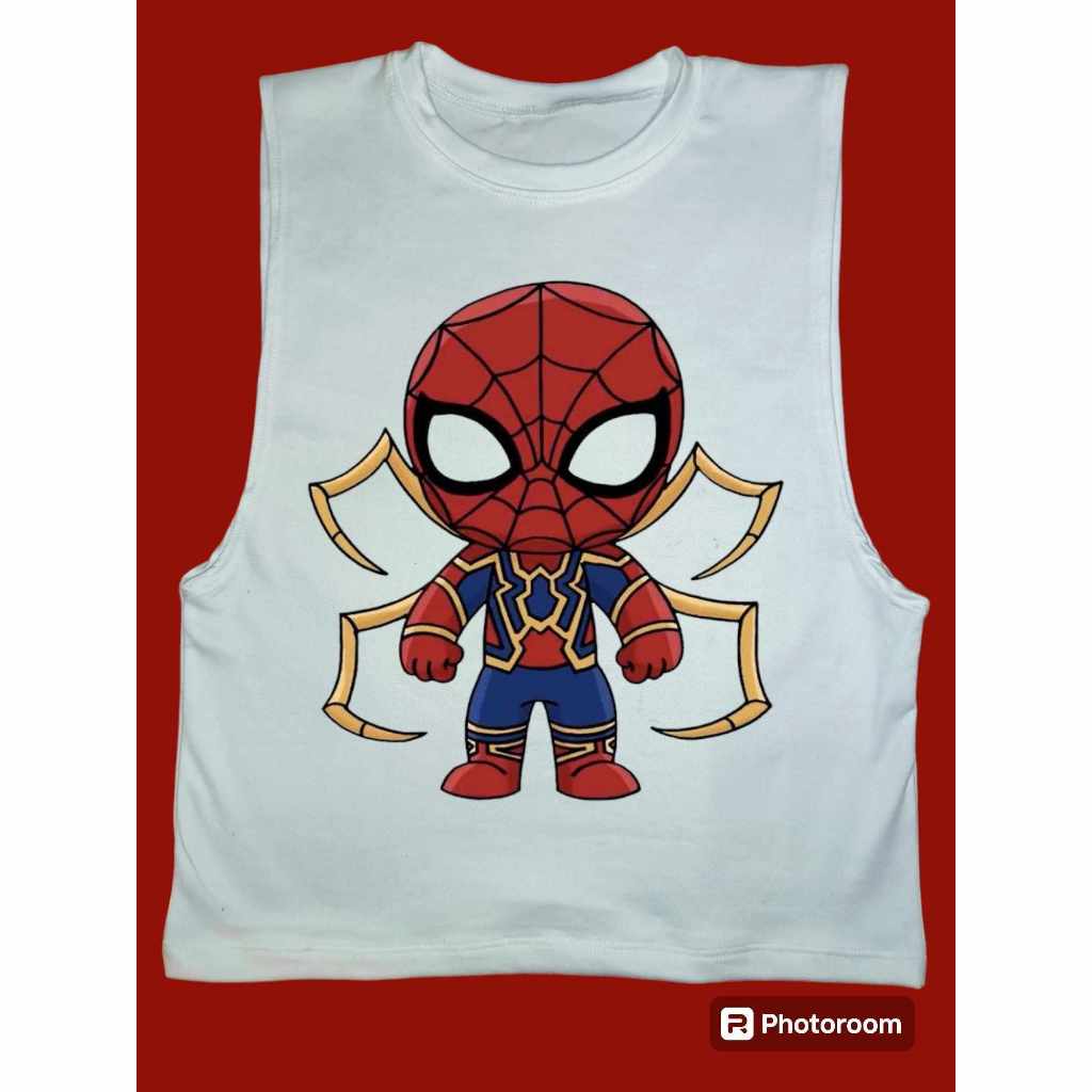 Spider-Man Muscle Tees for Kids (Sublimation Print) | Shopee Philippines