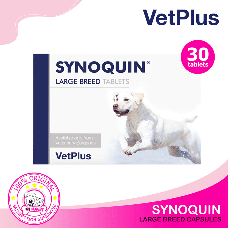 SYNOQUIN EFA LARGE BREED 30 TABLETS(New Packaging) | Shopee Philippines