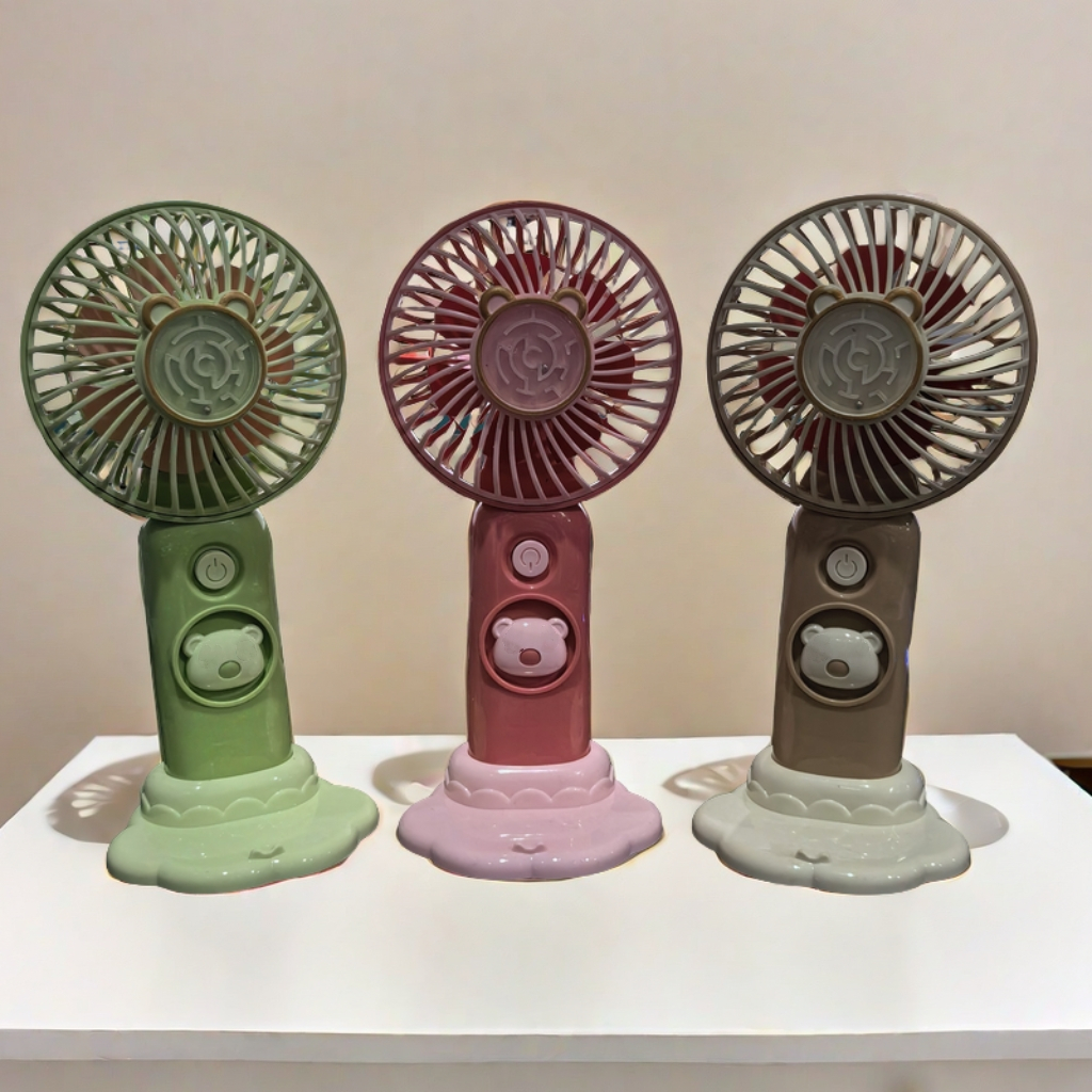 HQ-53A Mini fan Portable Handheld Mini Stand Fan Desktop Cooling Office ...