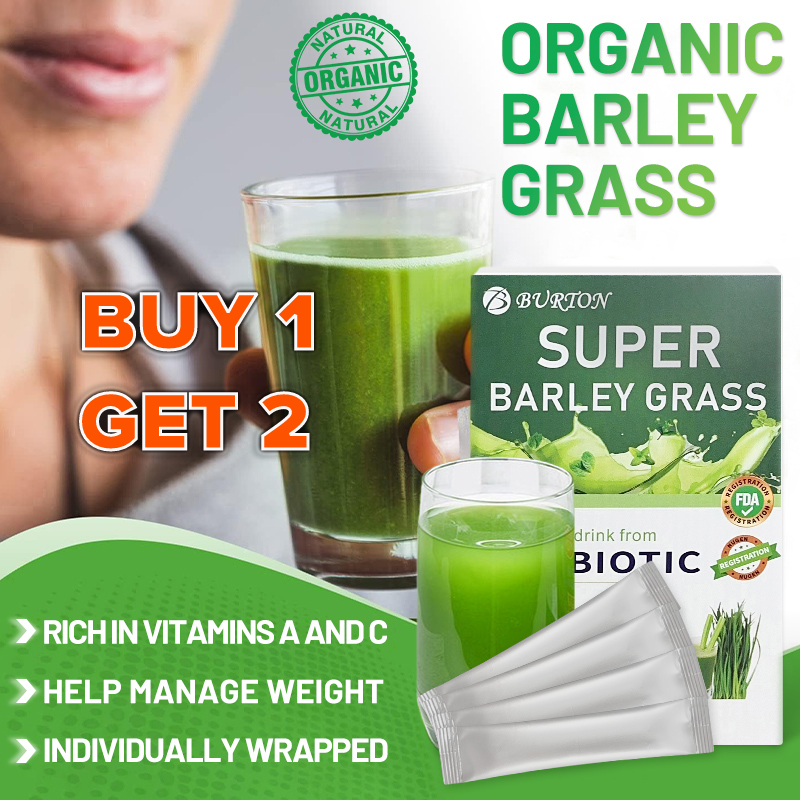 Barley Grass Powder Original Organic and Pure Barley Grass Barley tea ...