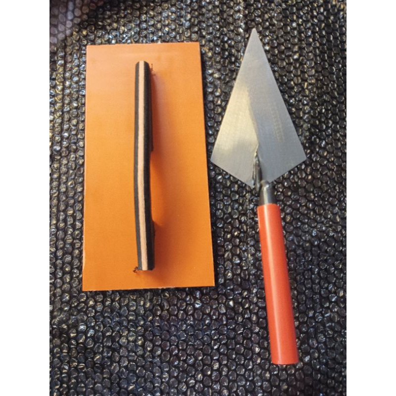 TROWEL SET RODELA PVC AND KUTSARA NG CEMENTO (PLASTERING TROWEL ...