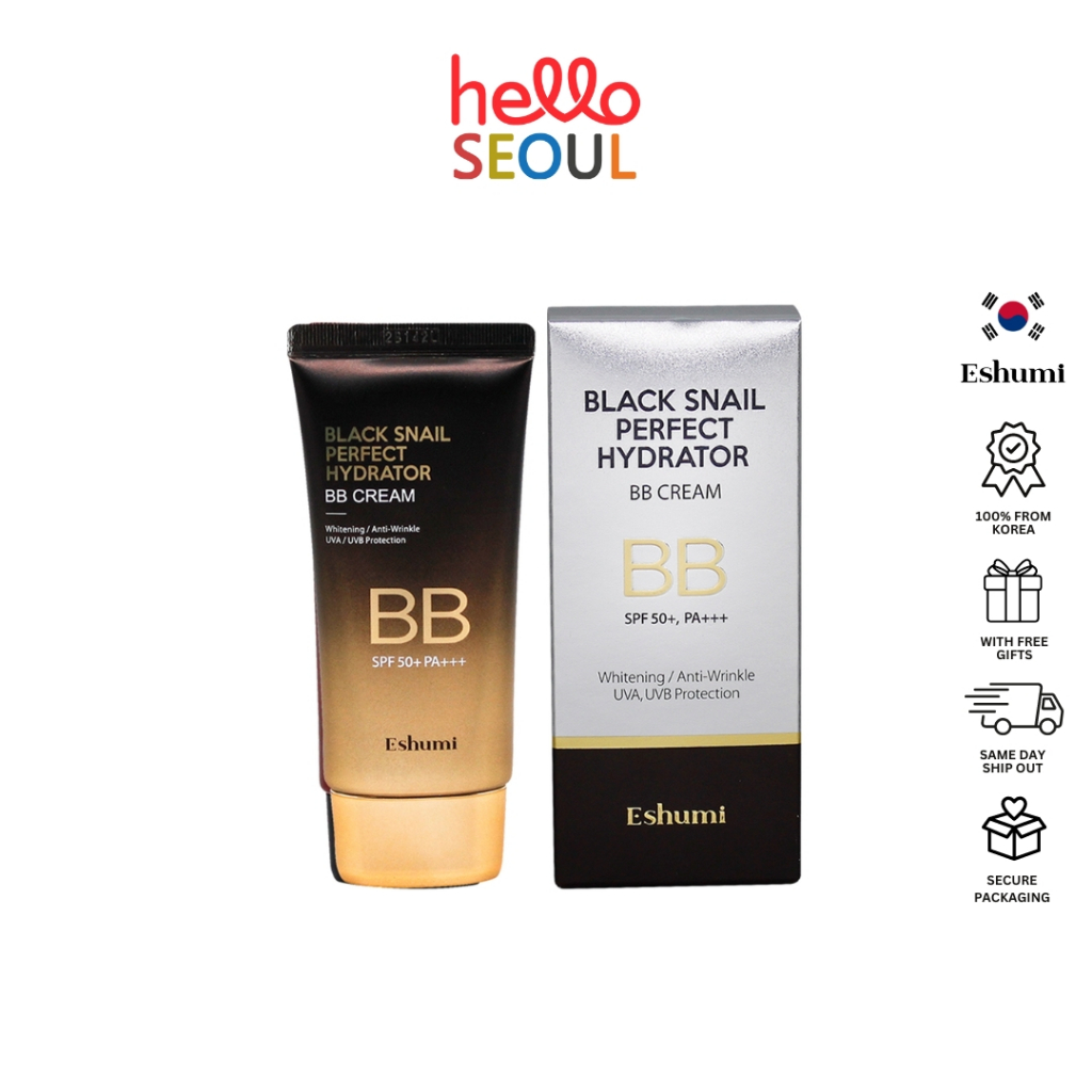 [ESHUMI] Black Snail Perfect Hydrator BB Cream - 50g (SPF50+ PA ...