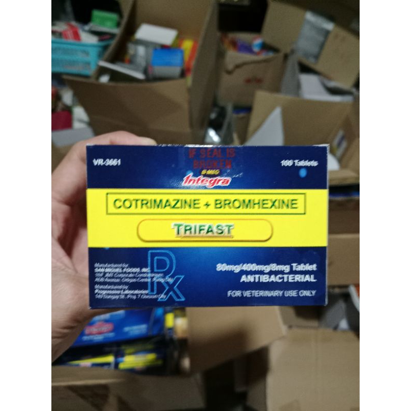 BMEG TRIFAST 100 TABLET (1 BOX) FOR ANIMALS | Shopee Philippines