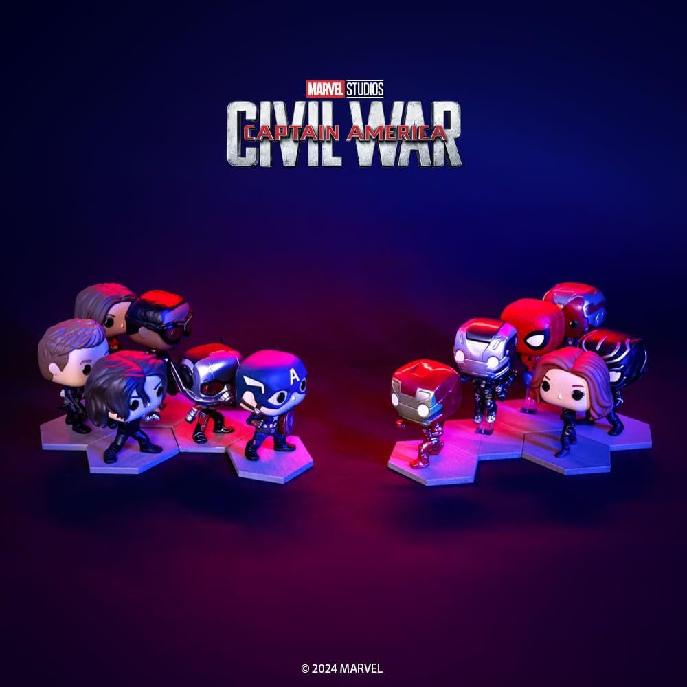 Funko Pop! Marvel: Captain America: Civil War Build-A-Scene Collectible ...
