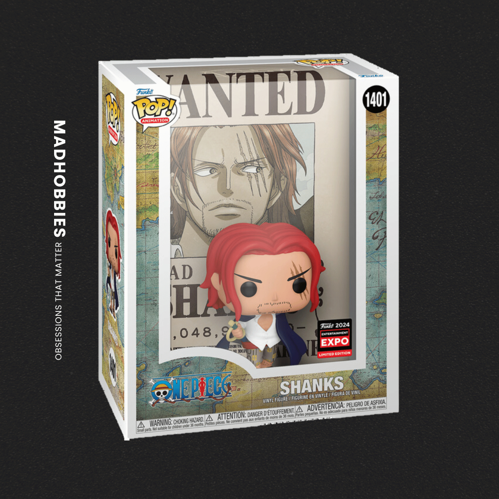 Funko Pop! ANIMATION | One Piece Shanks 1401 (POSTER) C2E2 ...