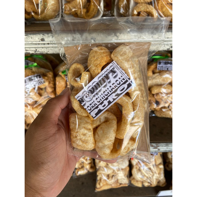 Special Pork Chicharon Tiny Puro (10 pcs) | Shopee Philippines