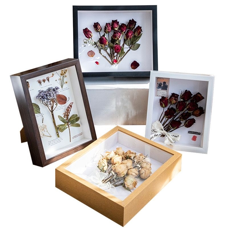 Transparent Acetate Plastic Wooden Shadow Box | Shopee Philippines