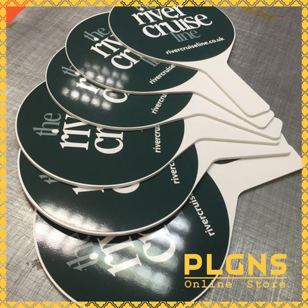 Handheld signs Paddle board Sign WATERPROOF Fan board | Shopee Philippines