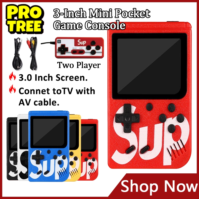 【In Stock】3-Inch Retro Mini Pocket Game Console 400 in 1 Gameboy ...