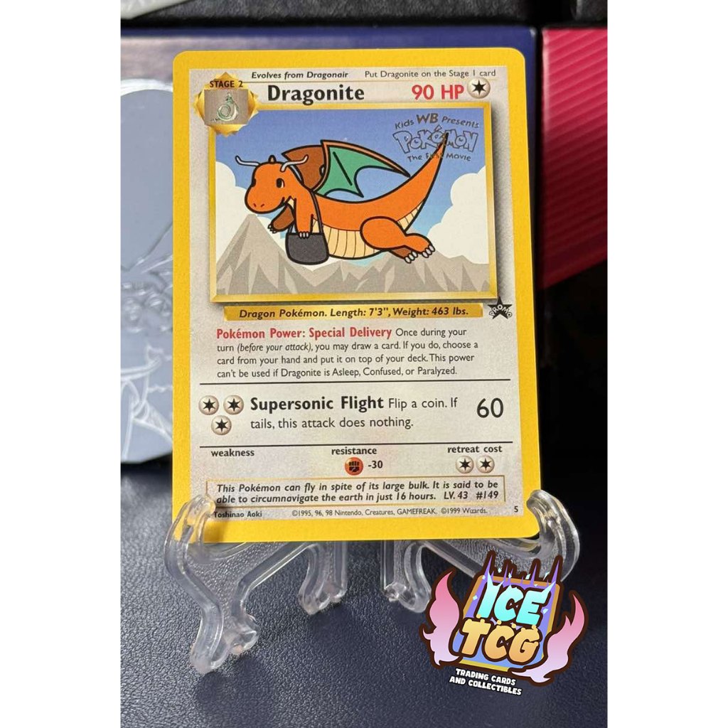 Dragonite - 5 - Promo (Pokemon Wizards Black Star Promos) | Shopee ...