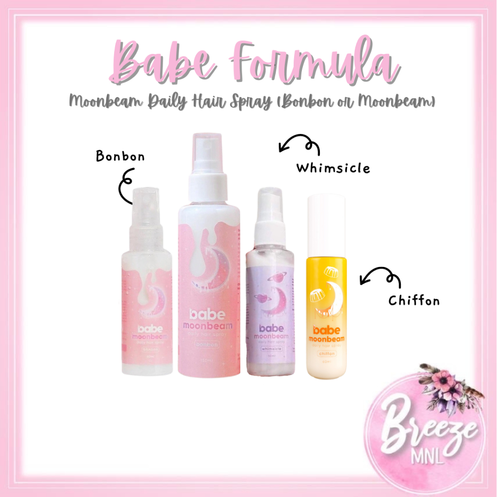 Babe Formula Moonbeam Daily Hair Spray Bonbon | Babe Bonbon or ...