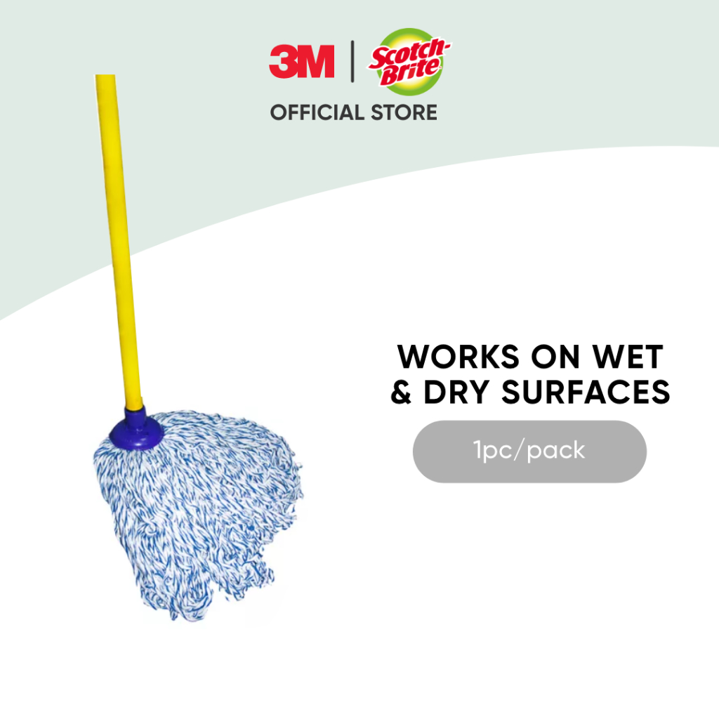 3M™ Scotch-Brite® Everyday Cleaning Mop Set 1pc/pack | Shopee Philippines
