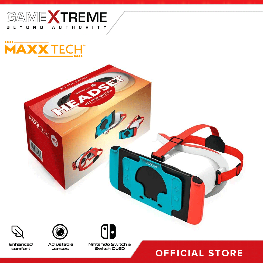 Nintendo Switch Maxx Tech VR Headset Kit MXT-SWHVR-2 | Shopee Philippines