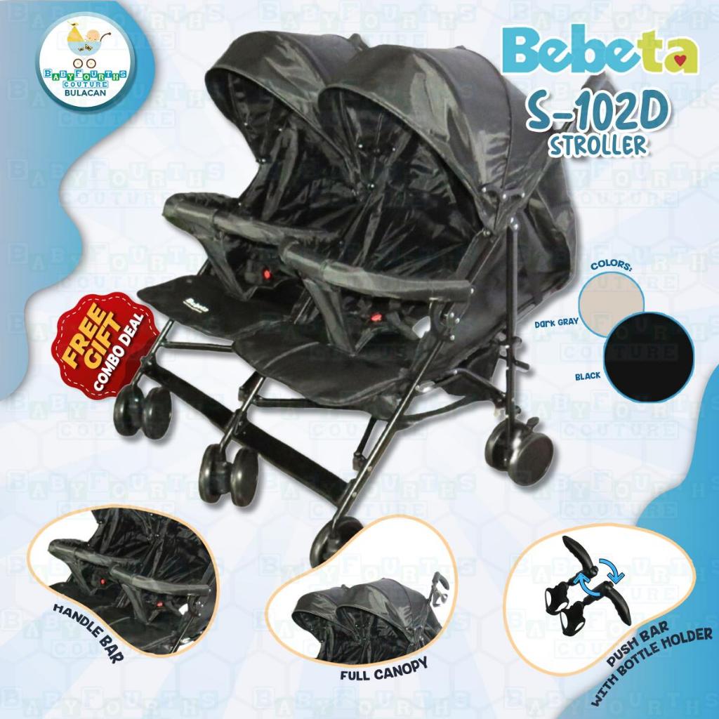 COD Bebeta S-102D Twin Stroller for Baby | Shopee Philippines