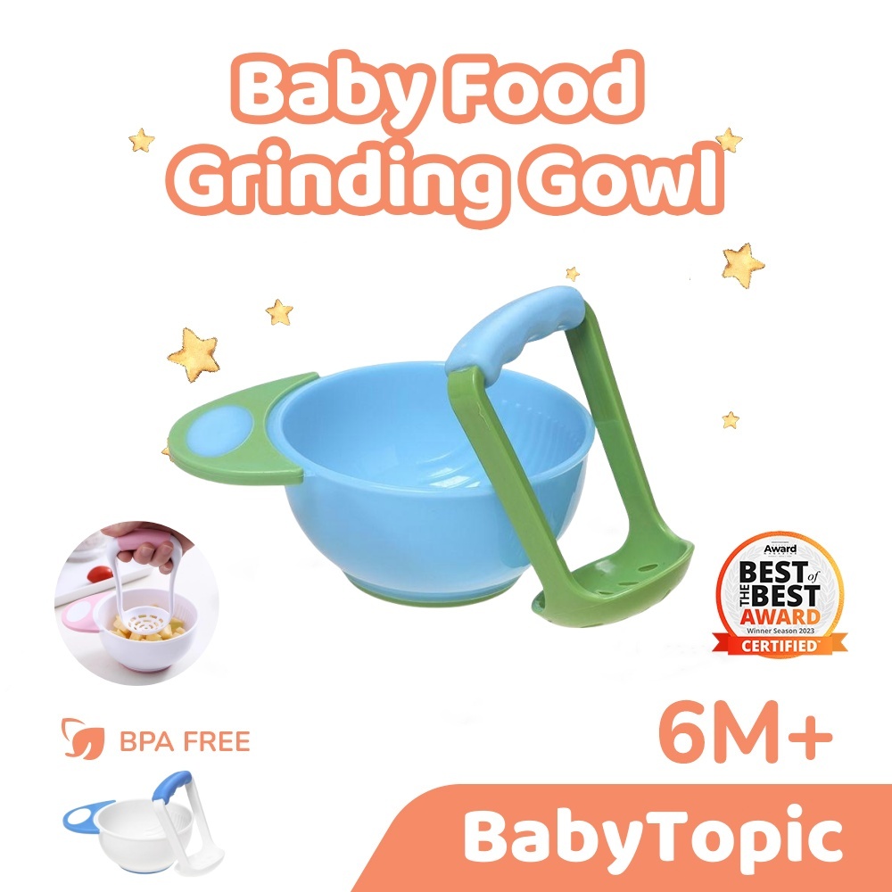 Mash Masher Serve Food Mills Bowl Set Manual Grinding Food Maker Tool ...