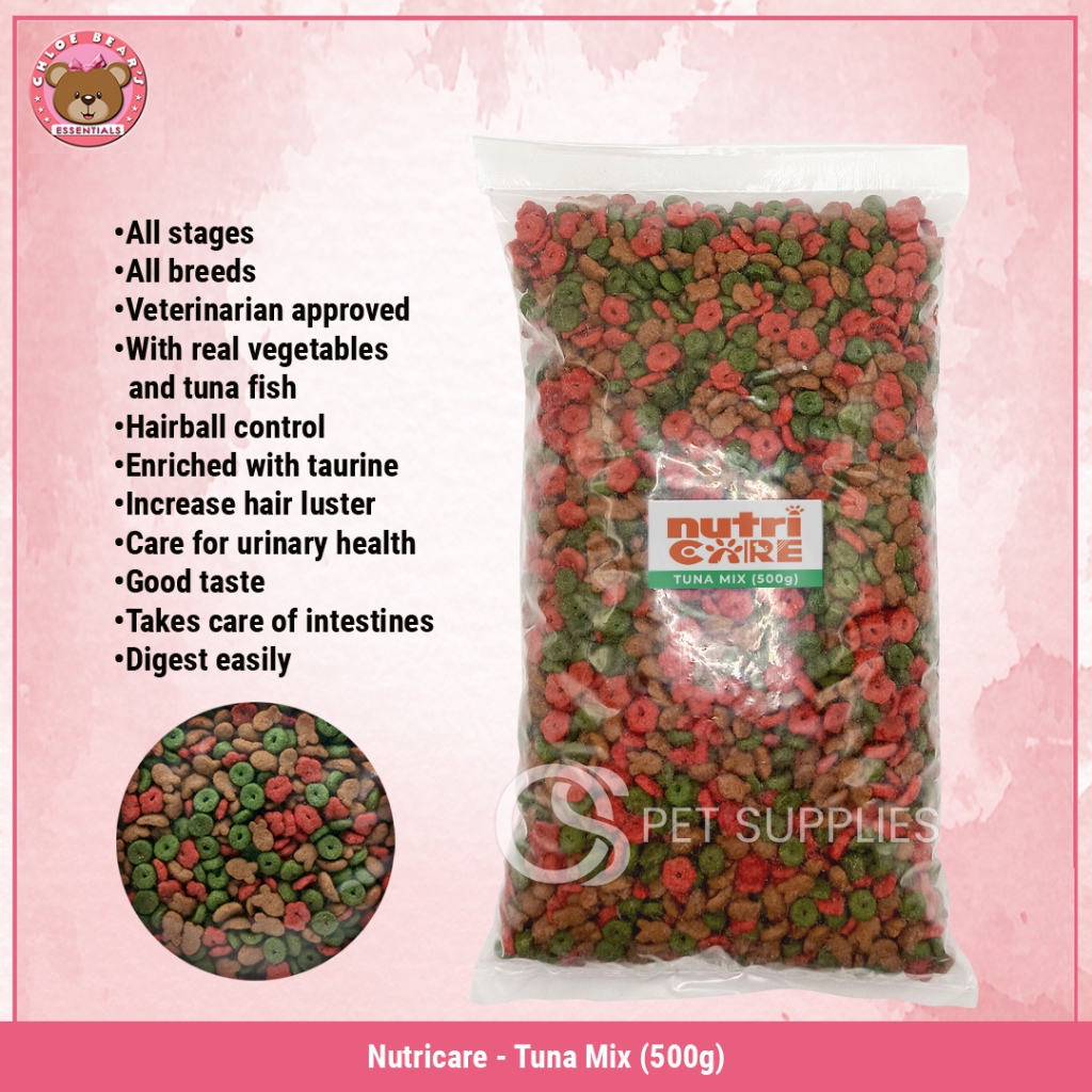 BOB-500g NUTRICARE TUNA MIX FLAVOR FOR ALL BREEDS – ALL STAGES CAT FOOD ...
