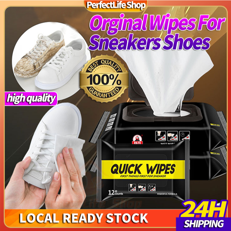 PL Orginal Wipes For Sneakers Shoes Cleaning Care Product Premium White ...