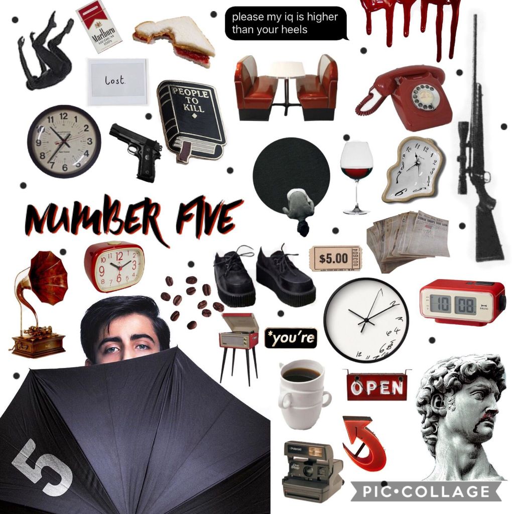 50pcs The Umbrella Academy Netflix Sticker Pack | Shopee Philippines