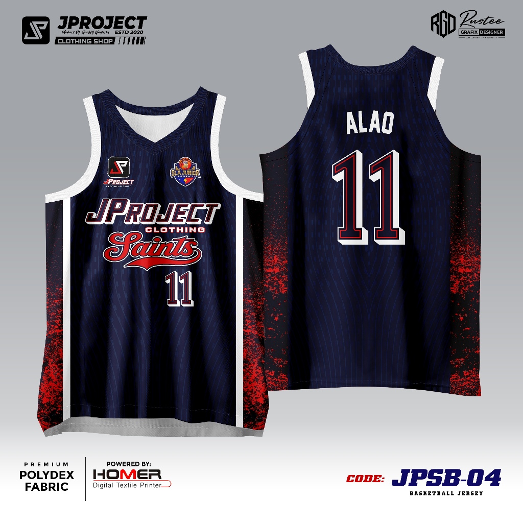 JPROJECT CLOTHING SAINTS JERSEY (ALAO) AND (PERSONALIZE NAMES&NUMBER ...