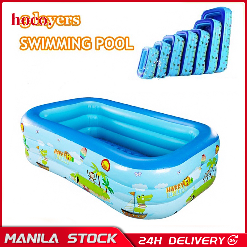Inflatable Swimming Pool For Kids Home Water Toys Baby Pool Random ...