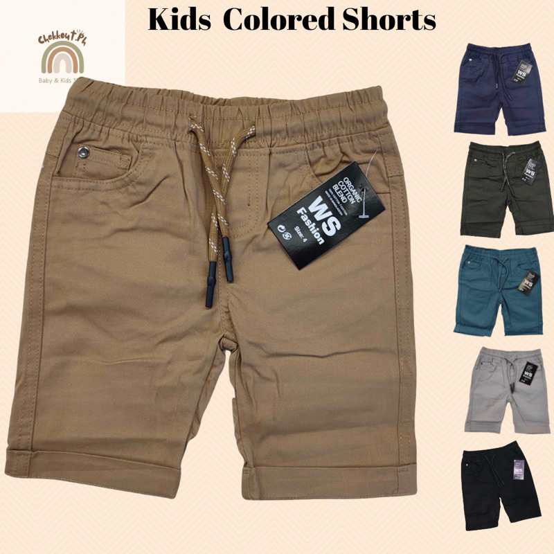 Colored Shorts for Kids 2-12 Years Old | Kids Fashion | Kids Apparel ...