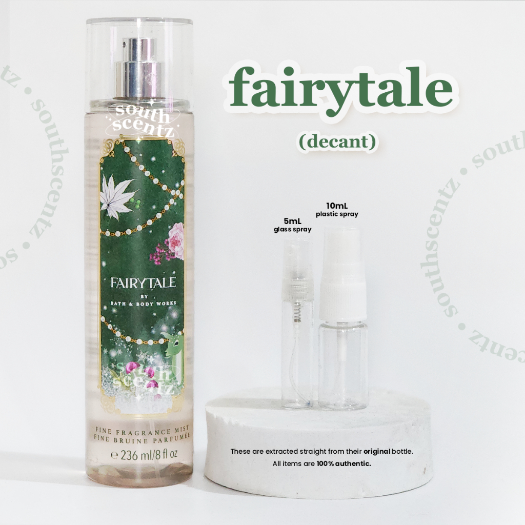 Fairytale RARE DISCONTINUED SCENT Bath and Body Works Body Mist BBW 5mL ...