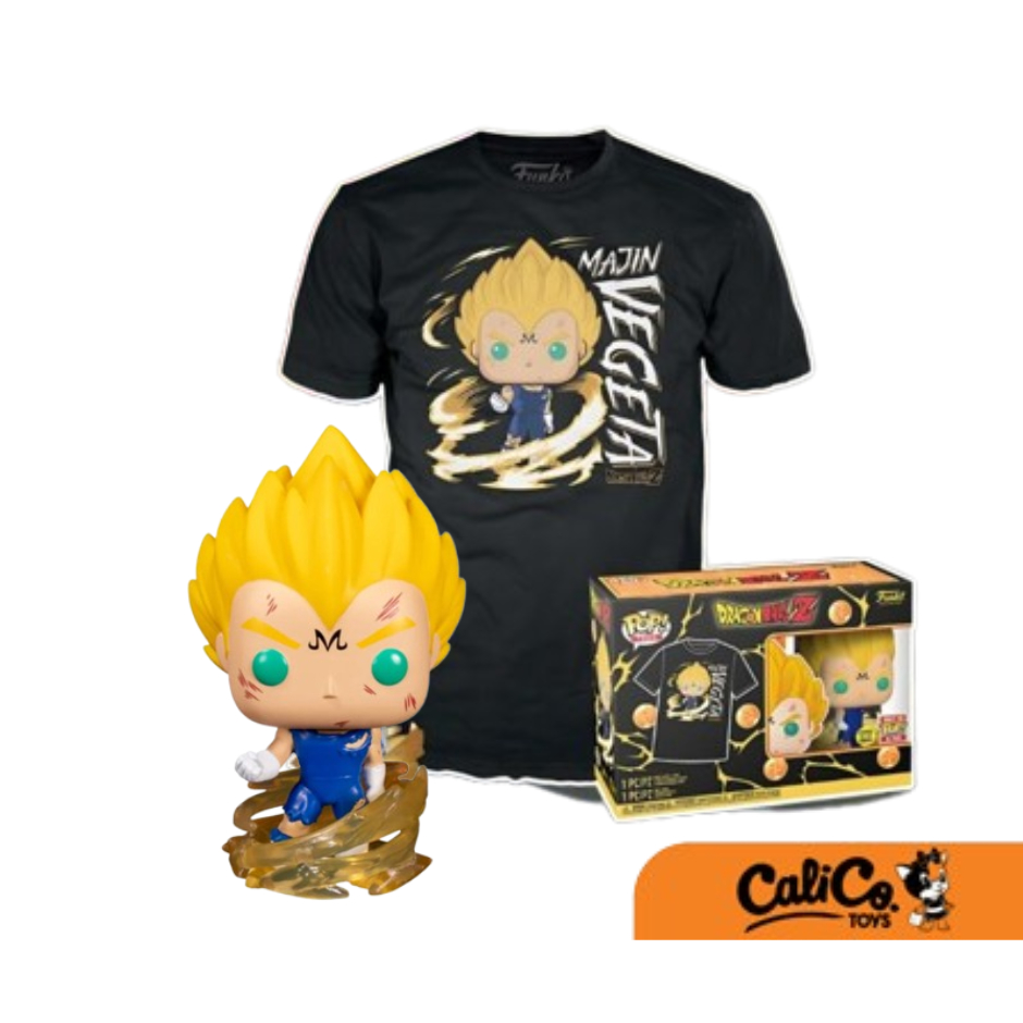 POP! and Tee: Dragon Ball Z - Majin Vegeta GiTD | Shopee Philippines