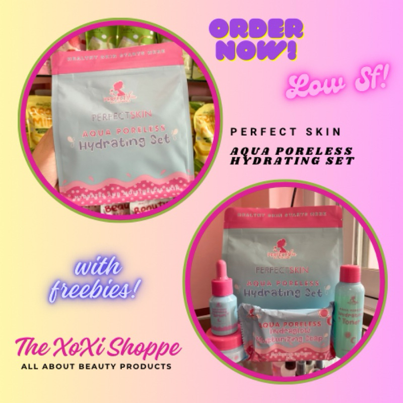 Perfect Skin Aqua Poreless Hydrating Set | Safe for Pregnant ...