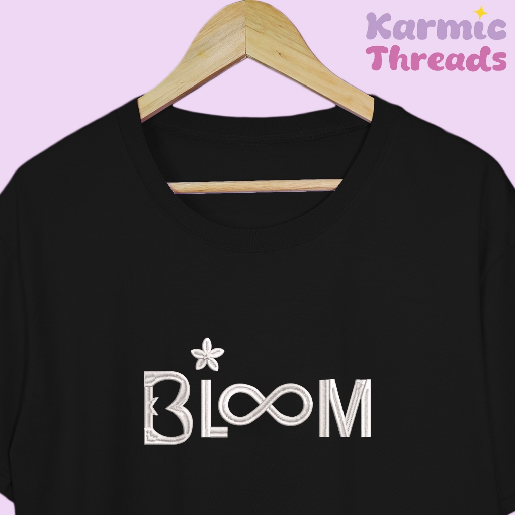 Embroidered BINI Fandom Blooms TShirt (BINI) | Shopee Philippines