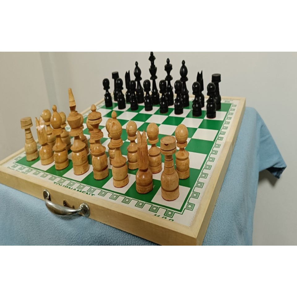 Tournament Size Chess Board Wooden Quality Board Games | Shopee Philippines