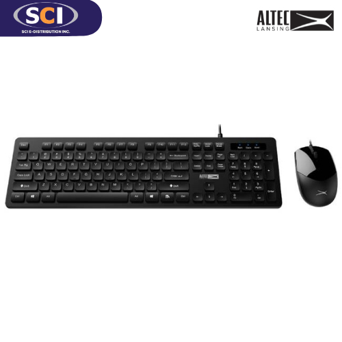 ALTEC LANSING Wired Keyboard & Mouse Combo ALBC6264 | Shopee Philippines